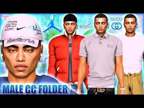 🥶 URBAN BLACK MALE CC FOLDER & SIM DOWNLOAD | JORDANS, TIMBS, WAVES, DURAGS+MORE! | SIMS 4 LOOKBOOK