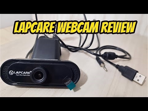Lapcare Webcam For Desktop/Laptop Unboxing And Review