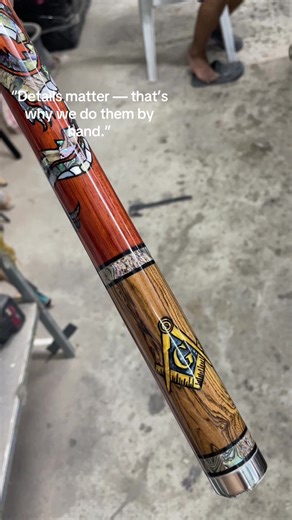 Custom-Made Billiard Cues from Pampanga