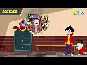 Zoo Safari | Chimpoo Simpoo | Comedy Cartoon | Detective Cartoon | Hindi Cartoon | KidZ