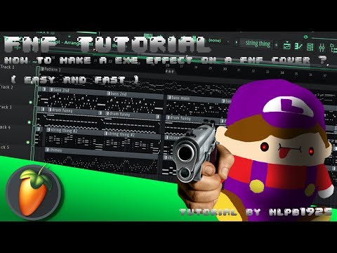 FNF Tutorial: how to make a EXE effect on fl studio like a pro Ft ‪@nlpb1925‬