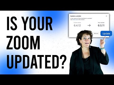 Update Zoom in 2 Easy Steps