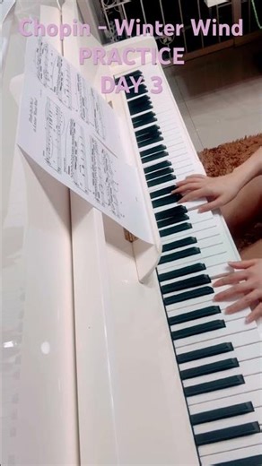 Chopin - Winter Wind by LPpiano PRACTICE Day 3 #winterwind #chopin #chopinpiano #chopinetude
