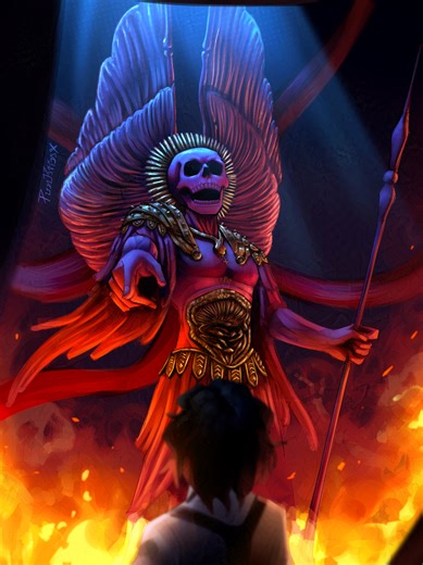 Fell in Love with the Red Angel Design