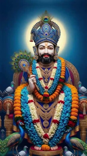 Tumhare charanon mein Naman Karte Hain barnbar 🙏🌺#bhakti #bhajan #shyambaba #youtubeshorts #shyam