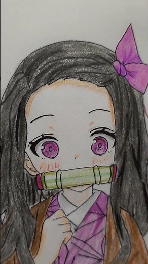 Nezuko Drawing | Demon Slayer Fan Art 🩷