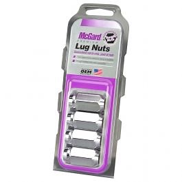 Chrome Cone Seat Style Lug Nut Set (M14 X 1.5 Thread Size) - Set of 4 Lug Nuts