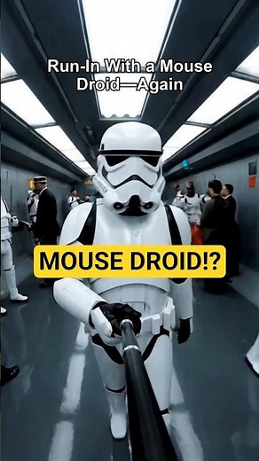Stormtrooper Run-In with Mouse Droid… Again