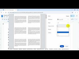 How to view multiple pages in Google Docs