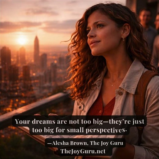 Your dreams are not too big—they’re just too big for small perspectives. #motivation #motivational