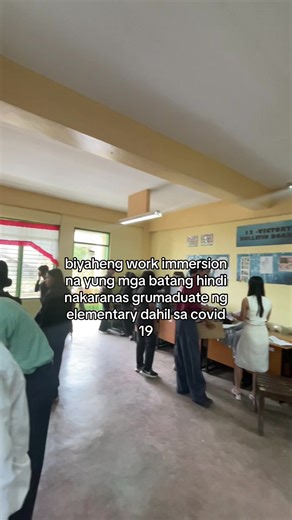 Grade 12 Student Work Immersion Experience