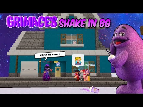 Grimace Shake in Blockman Go