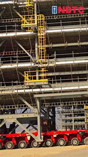 NBTC Group in KSA continues to achieve remarkable progress at the Fadhili Gas Increment Program, demonstrating excellence in execution and teamwork across all fronts. Significant progress has been achieved by NBTC KSA in the transportation and installation of Pre Assembly Structures (PAS) for the Fadhili Gas Increment Program. A total of 15 PAS modules—five each for Train 7, Train 8, and Train 9—have been allocated to NBTC, with a combined weight of 3,634 tons, forming part of the overall 12,800