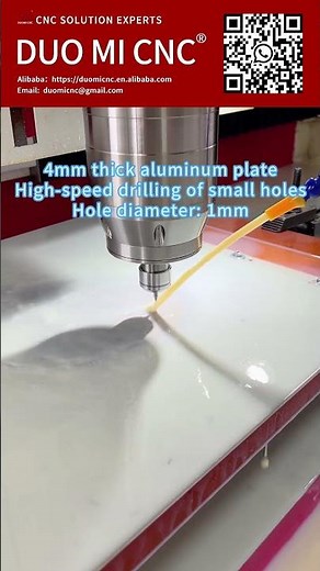 Micro-hole CNC high-speed drilling machine, featuring dual spindles for simultaneous drilling. #cnc