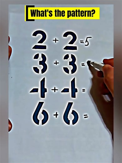 Guess the trick. Comment ✍️ your answer #mathtricks #math #puzzlegame #viral #foryoupage