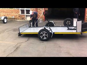 Ground Loading Trailer by Ground Zero Trailers | PART 1 | The Affordable Ground Loading Trailer