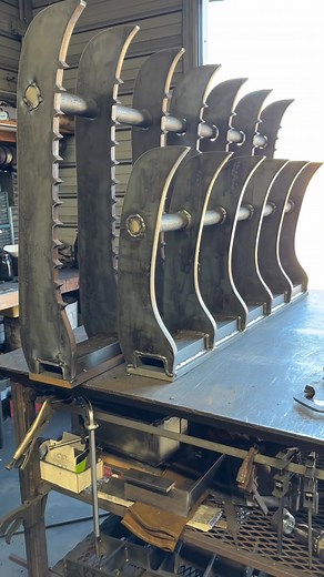 Pre-paint and welding video, followed by the finished products 4’ wide Kubota kx70 shipped to Texas 4’ wide Kubota u55 shipped to Minnesota 3’ wide CAT 306cr local pickup ——————————————— Would you like a quote? Don’t see your machine listed on our website? Please provide your machine make and model in the comments, call or text Wesley at 706-726-0319, or visit www.theRakeLife.com #supportamericanmade #usamade #FergusonRootRakes #gardenlife #springcleanup #landscaping #excavation #excavatorattach