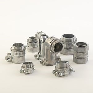 [Hot Item] Flexible Conduit Straight Squeeze Connector Zinc Bx-Flex Squeeze Connector