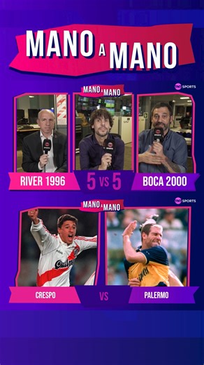 DOS TREMENDOS GOLEADORES ⚽🔥 ¿HERNÁN CRESPO O MARTÍN PALERMO? 🧐 Este Mano a Mano y todo lo que necesitás ver en la previa del Boca-River está en la Zona Superclásico en HBO Max Es muy fácil: 1. Ingresás a hbomax.com. 2. Vas a "ingresa". 3. Vas a "conectar con tu operador". 4. Ponés el mismo usuario y contraseña que usás con tu operador de cable. 5. Y listo. Vas a ver la sección TNT Sports en tu menú principal. El 9/11 mirá el Superclásico en TNT Sports Premium y disfrutalo también en HBO Max. #