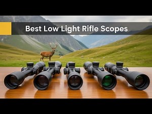 4 Best Low Light Rifle Scopes: Ultimate Guide for Night Hunters (2025)