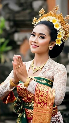 Indonesian Beauty in Traditional Attire | Elegance of the Isle | Beauties in Traditional Attire