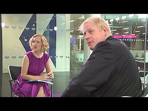 Boris Johnson gets interrupted by his spin doctor | Channel 4 News