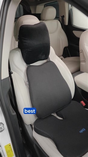 🚀 Introducing the Frido Ultimate Car Cushion Combo 🚗💆‍♂️ - Your perfect companion for both long road trips and short daily commutes, crafted for ultimate Neck, back & lumbar support and all-day comfort. Now, you can feel rested 😌 and rejuvenated 🌟 every time you drive. Indeed, it's one of the must-have car accessories 🏆 Don't miss out - claim our Early-Bird offer 🐦 today and transform your driving experience! | Frido