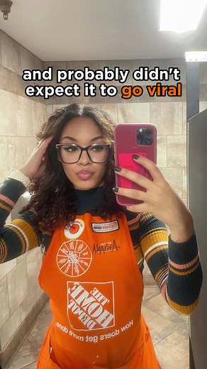 A woman on Twitter recently went viral for posting a work selfie at her local Home Depot. The internet debated whether or not she was