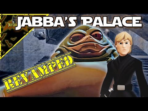 Star Wars Jabba the Hutt's Palace Interior Revisited w/ BrownBat Mod in Disney Infinity 3.0 #DIHW25