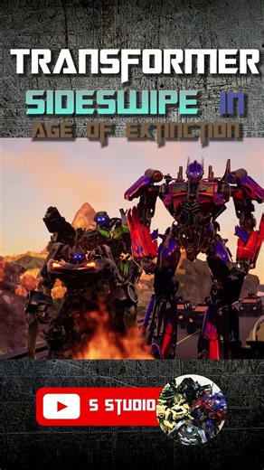 Transformers Sideswipe in AOE_part3 #optimusprime #stopmotion #bumblebee #animation #transformers
