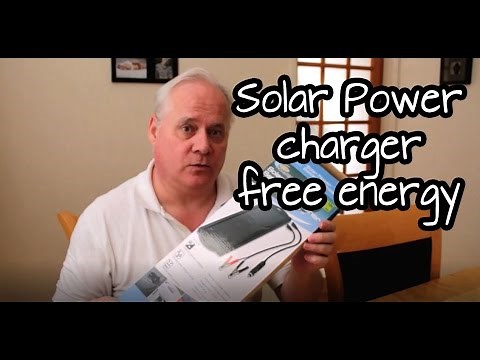 Solar Powered Car Battery Charger Maintainer Testing and Demo