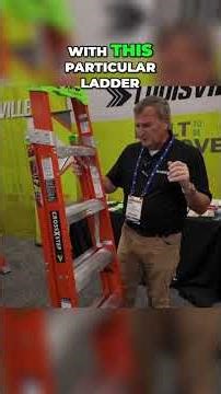 OSHA Approved Ladder! Cross Step Ladder's Game-Changing Features #shorts