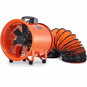[Hot Item] Eksenel Fan 6 İnç Ventilatör AC 24inch Hava Havalandırma Elektrikli Soğutma Taşınabilir Ventilatör Endüstriyel Kanal Eksenel Egzoz Üfleyici