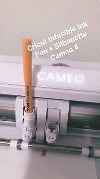 # Shorts Cricut Infusible Ink Pens working with a Silhouette Cameo 4