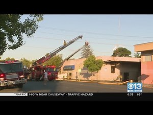 Grocery Store Fire In Modesto