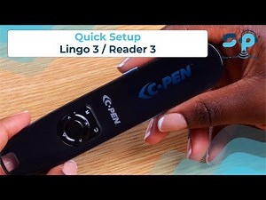 Quick Set Up | Lingo 3 and Reader 3