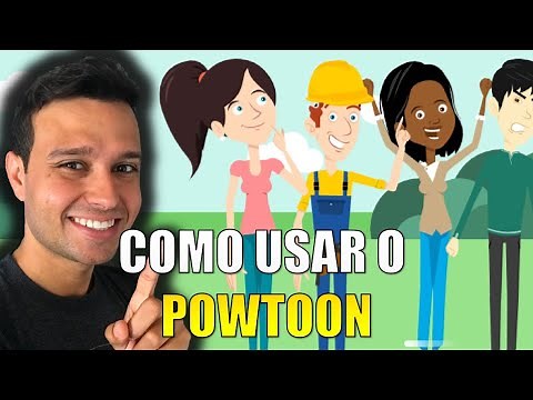 Como Usar o POWTOON - Criar Vídeos Animados Passo a Passo para Iniciantes
