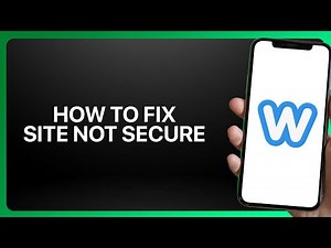 How To Fix Weebly Site Not Secure 2025! Tutorial