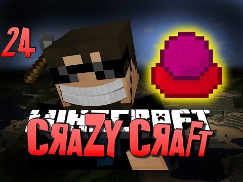 Minecraft CRAZY CRAFT 24 - ARCHMAGE'S BLOOD ORB (Minecraft Mod Survival)