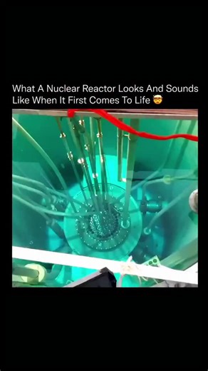 GreenTreeworld on Instagram: "When a nuclear reactor first powers on ⚡, it glows with an otherworldly blue light 💙 — one of the rarest and most mesmerizing sights on Earth 🌍. That glow is called Cherenkov radiation, a stunning phenomenon that happens when charged particles travel through water faster than light can move in that same medium 💧⚛️. It’s not the light of fire 🔥 — it’s pure energy breaking a physical boundary 🚀. First discovered in 1934 by Russian physicist Pavel Cherenkov, and l