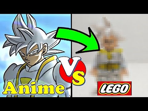 Lego Dragon ball custom figure/Tutorial Omni king GOKU LEGO