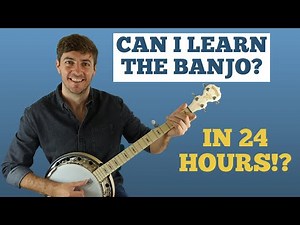 Attempting to Learn the Banjo in Just 24 Hours