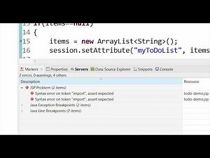 Syntax error on token package import assert expected