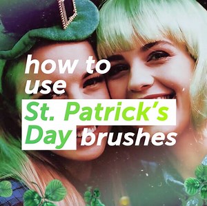 24K views · 63 reactions | Not feeling your St. Patty’s pics? Keep calm and brush on ✨: https://bit.ly/2FgHQWB | Picsart | Facebook