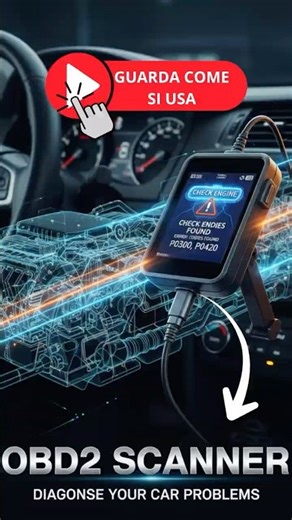 OBD2 Scanner come leggere e cancellare errori auto in pochi secondi 🔧