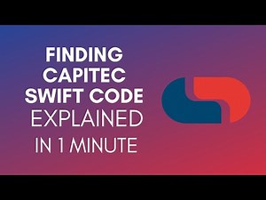 How To Find Capitec SWIFT Code (2025)