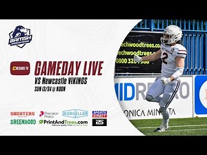 BAFA Premiership Opening Game | Nottingham Caesars vs Newcastle Vikings | LIVE AMERICAN FOOTBALL!