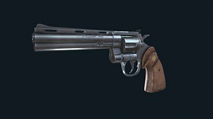Colt Phyton .357 - 3D model by SergoM_S (@SergioM_S)