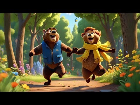 Six Dancing Bears Know the Colors | Color Song for Kids | Educational Rhymes and Baby Learning Songs