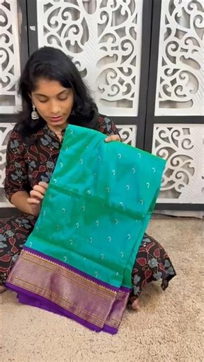 Bridal offer pure hand loom narayanapet pyothni saree #short;#ytshort #gontlavedachoice 7989119443